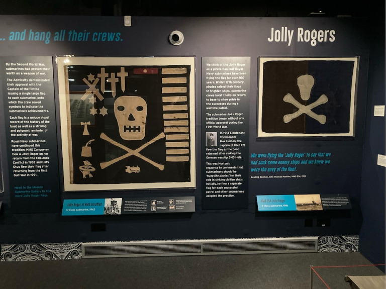 New Jolly Roger Exhibit | Friends of the Royal Navy Submarine Museum