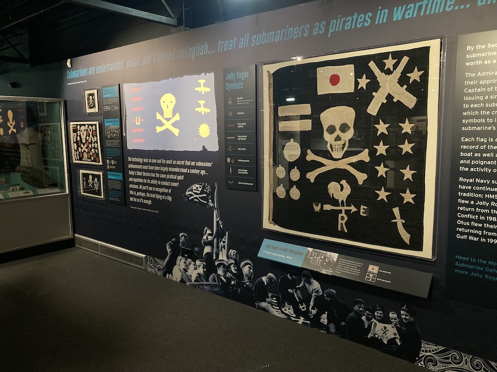 New Jolly Roger Exhibit | Friends of the Royal Navy Submarine Museum